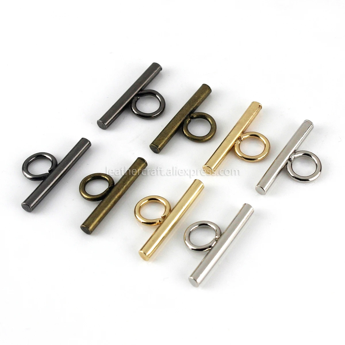 10pcs-Metal-Strip-Bag-Chain-Side-Edge-Anchor-Connector-Link-Hardware ...