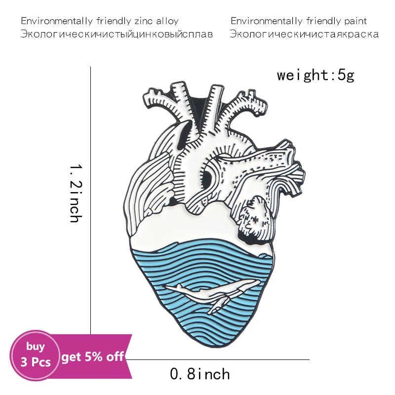 Blue Whale Heart Diagram