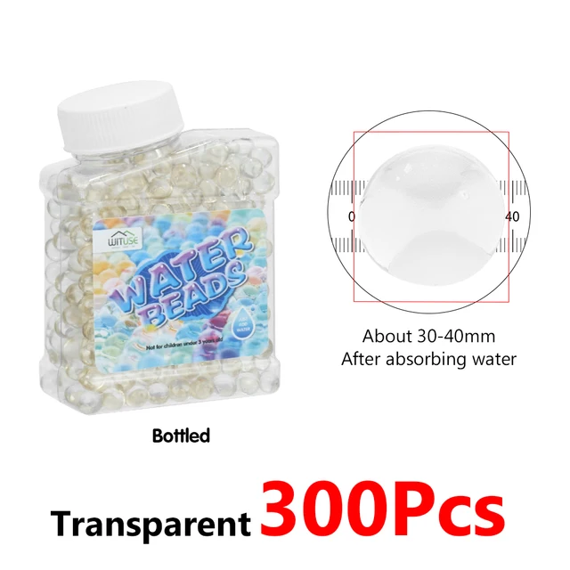 1 Bottle Water Beads Rainbow Mix Water Growing Balls For Kids Sensory ...