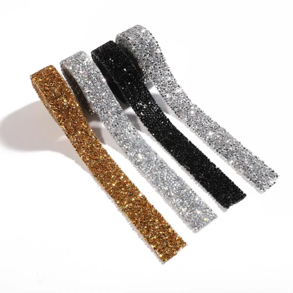 New-1-Yard-Sewing-Crystal-Motif-Strass-Hot-Fix-Rhinestone-Trim ...