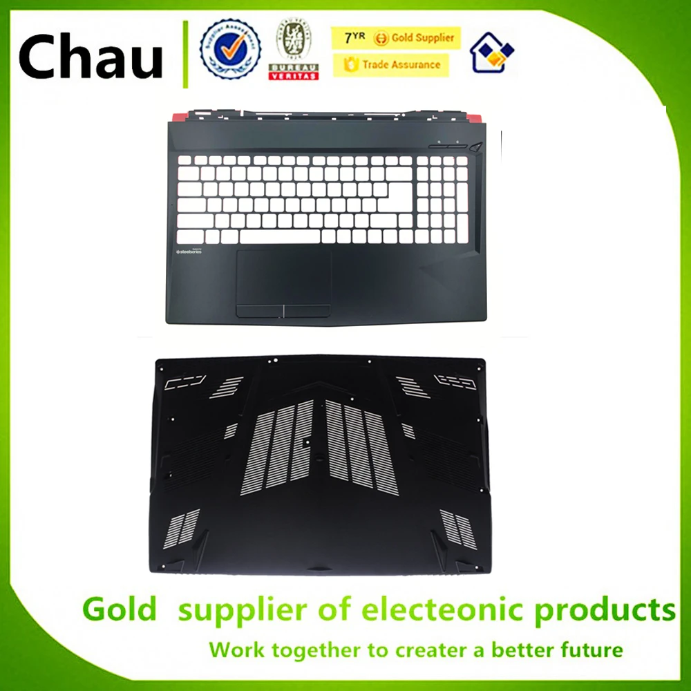 New For MSI GP63 GP63VR GL63 MS-16P4 MS-16P5 Upper Case Palmrest Cover ...
