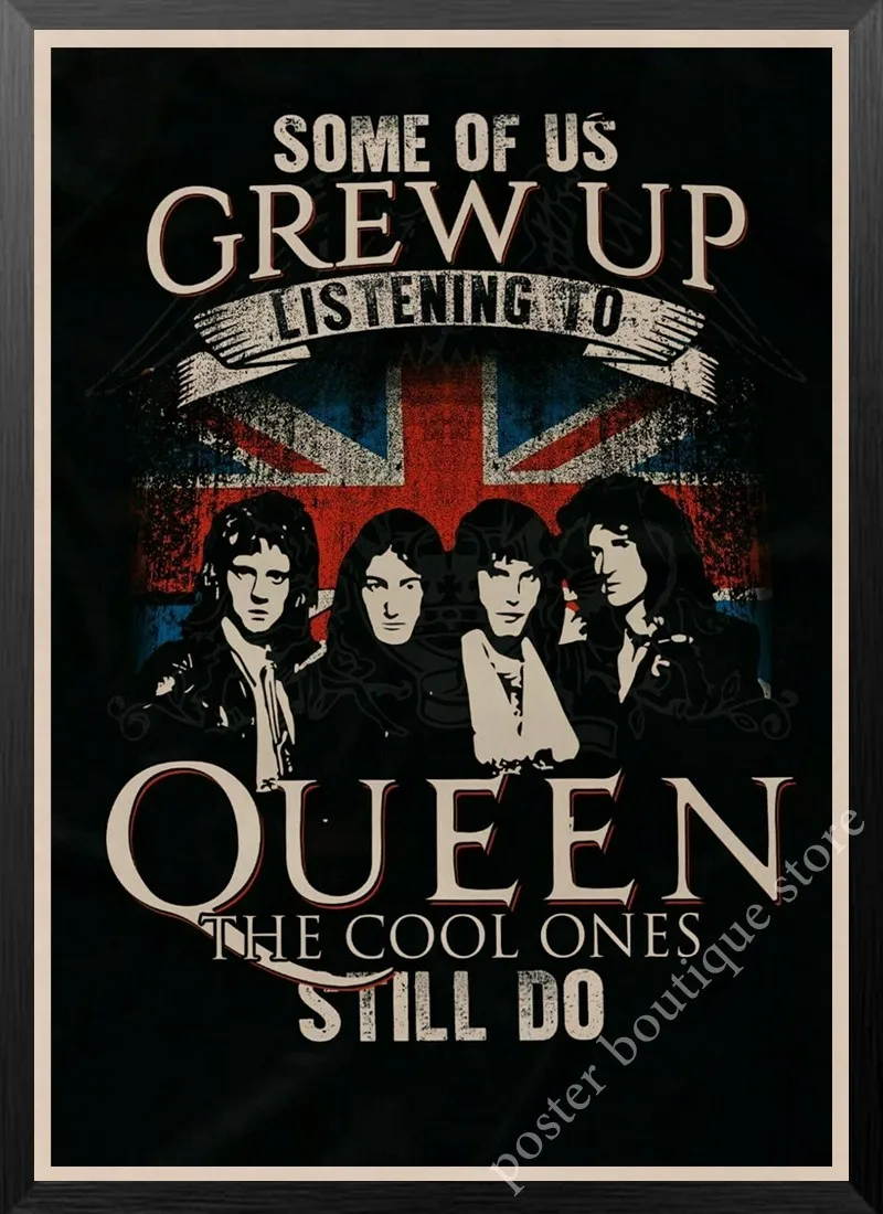 Queen Album Poster