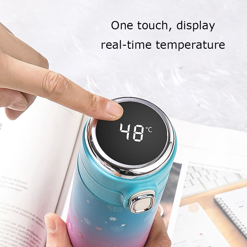 Smart Thermos Bottle Led Digital Temperature Display 500ml – Sonell Mart