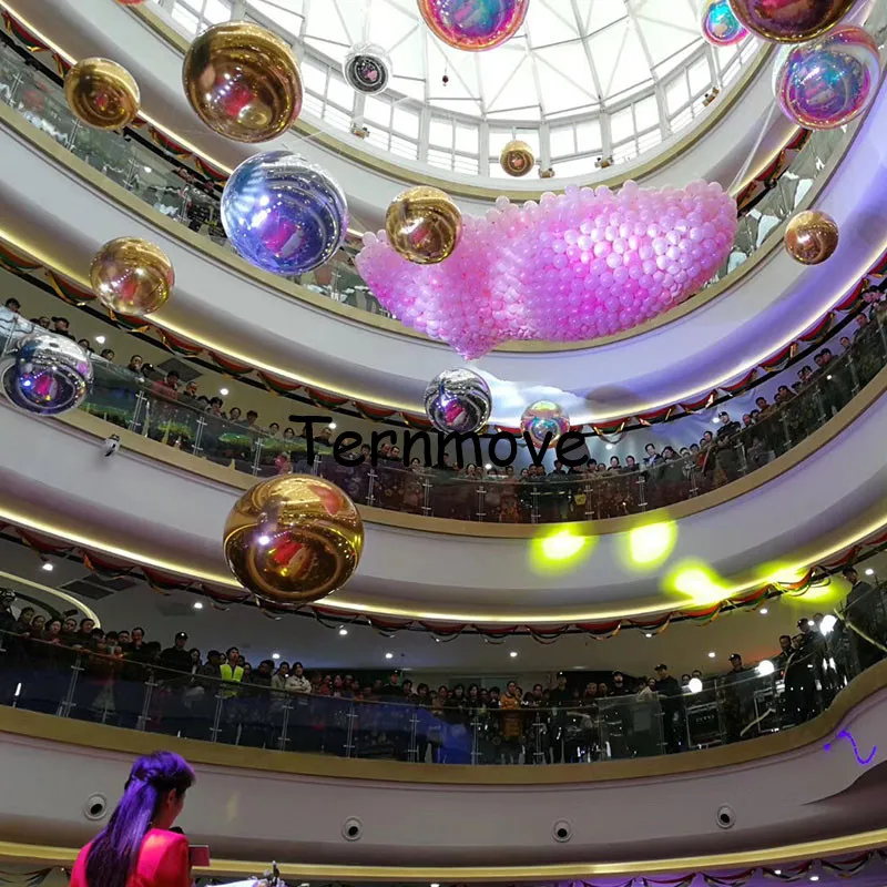 PVC inflatable ball for fashion show decoration inflatable crystal ...