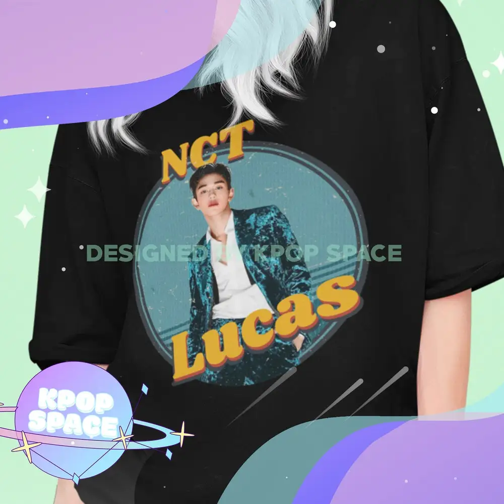 NCT U WayV SuperM Lucas Tshirt, KPOP Merch Wong yukheiser 유니섹스 셔츠 티 (11 ...