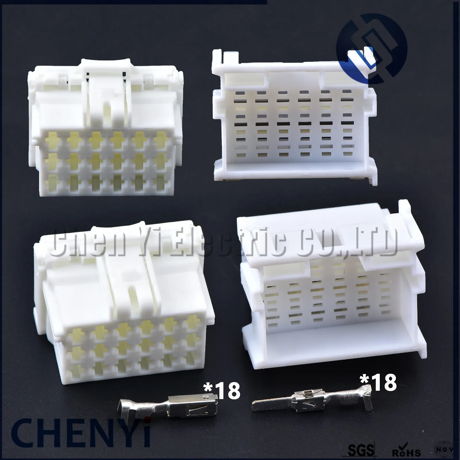 Pin Amp Female Plug Automotive | 18 Pin Connector Automotive | Electric ...