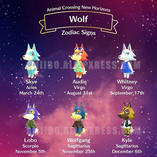 Animal Crossing Wolves
