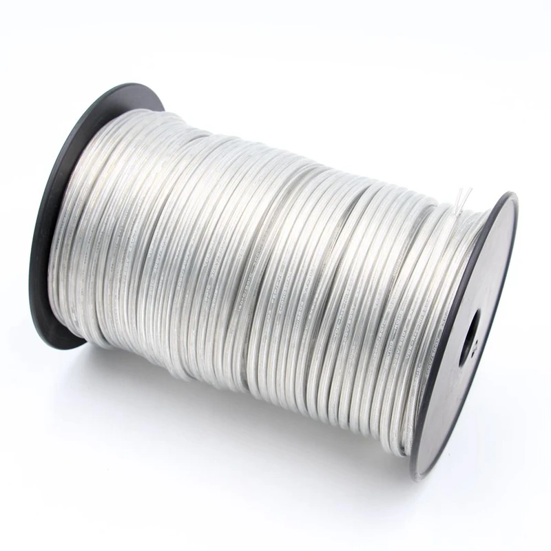 2 Core 3 Core Transparent PVC Insulator Electrical Wire Cable 250V ...
