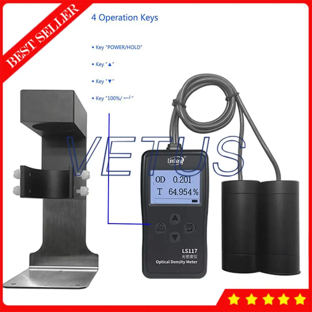 Ls117 2 In 1 Optical Density Tester Gauge Meter With Light Transmission ...