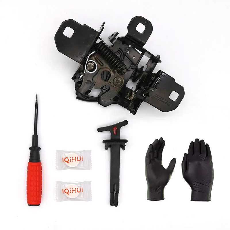 Car-Bonnet-Auto-Hood-Latch-Lock-Kit-Durable-Replacement-Cover-Engine ...