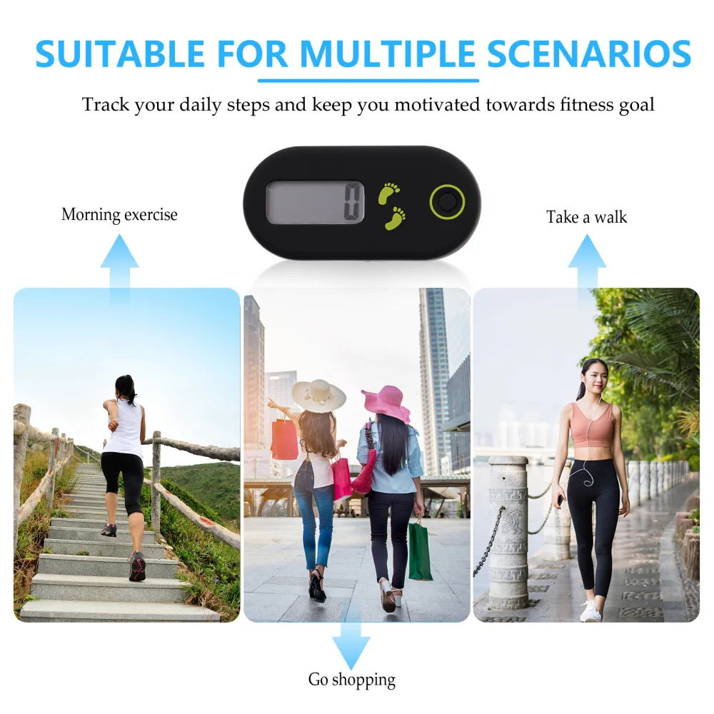 Clispeed Mini 3D Digital Pedometer For Men Exercise | EttaGadgets