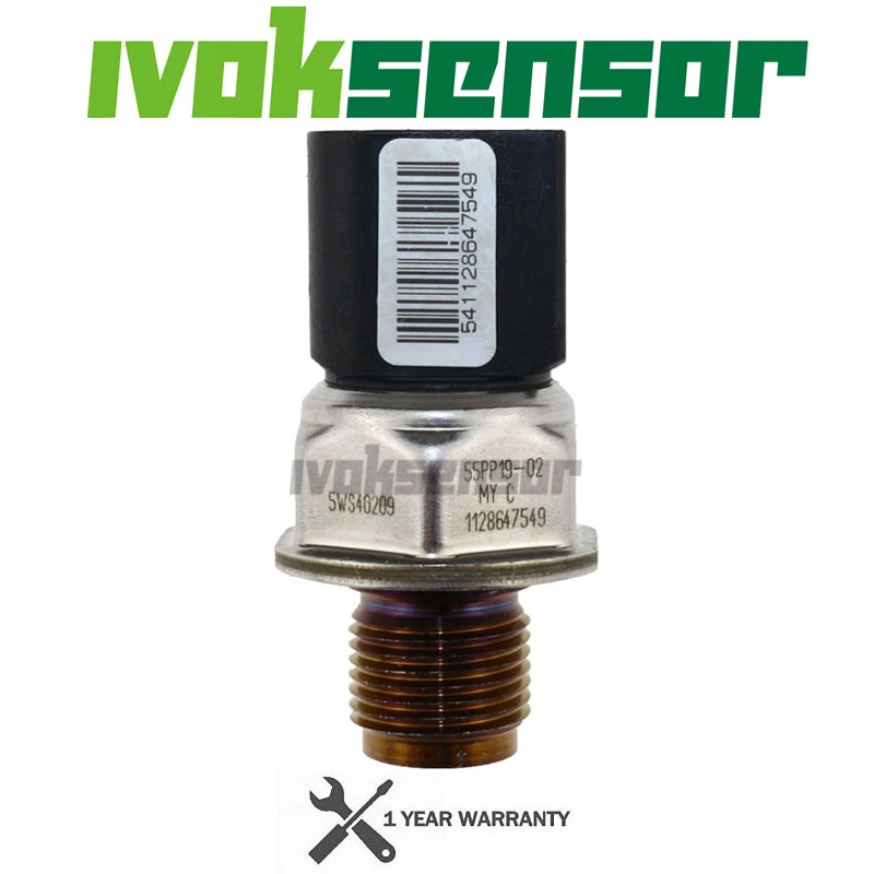 5ws40209 55pp19-02 Original Fuel Rail Pressure Sensor Drucksensor For ...