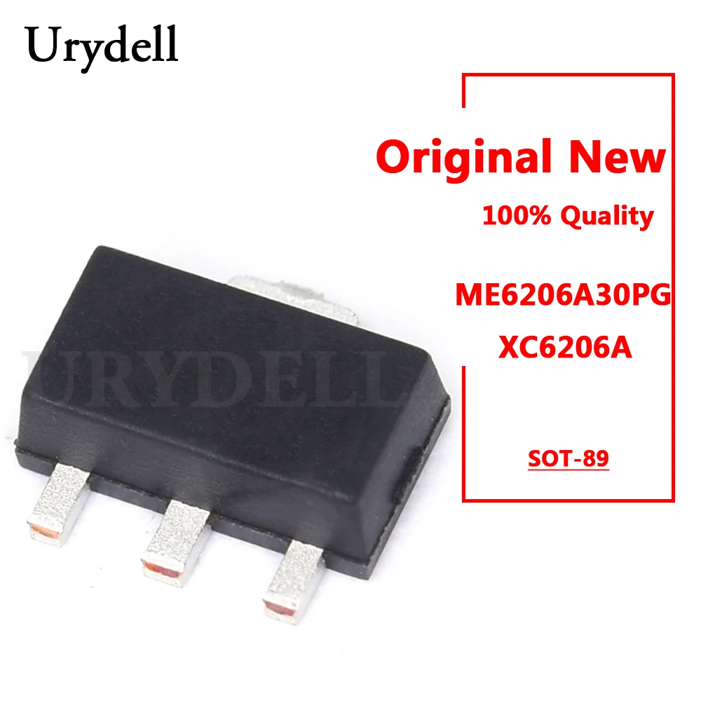 10pcs-XC6206A-ME6206A30PG-6206A-Low-Consumption-Current-Regulators-SOT ...