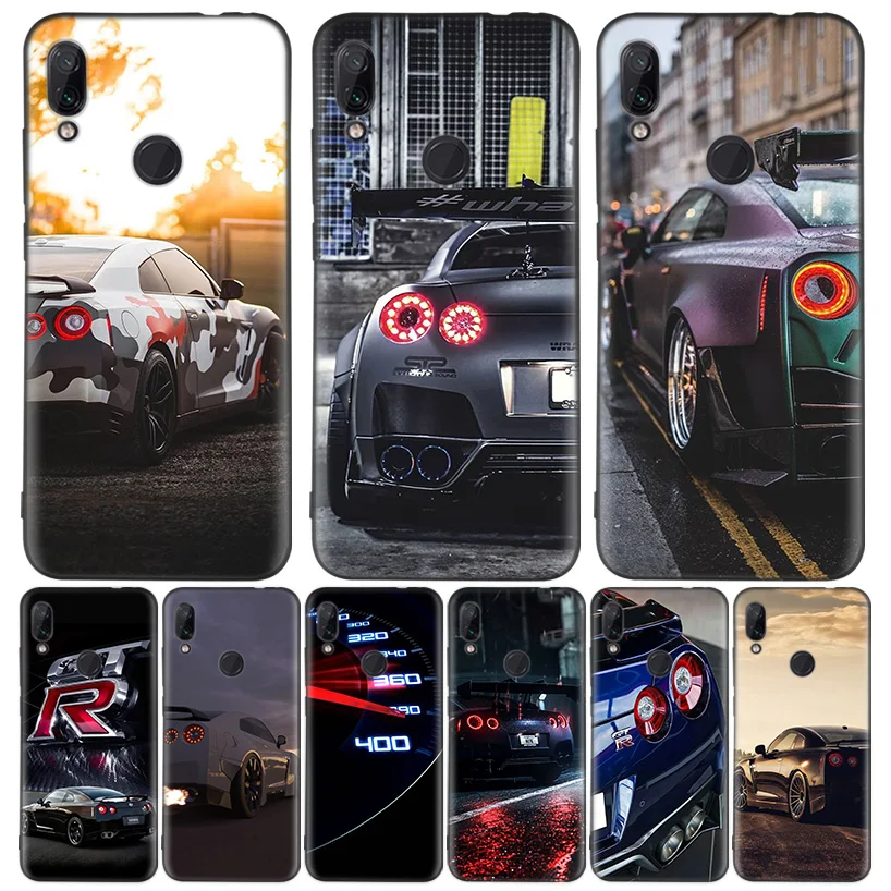 GTR Car Cool Black Cover Phone Case for Xiaomi Redmi Note 8 7 7S 7A 6 ...
