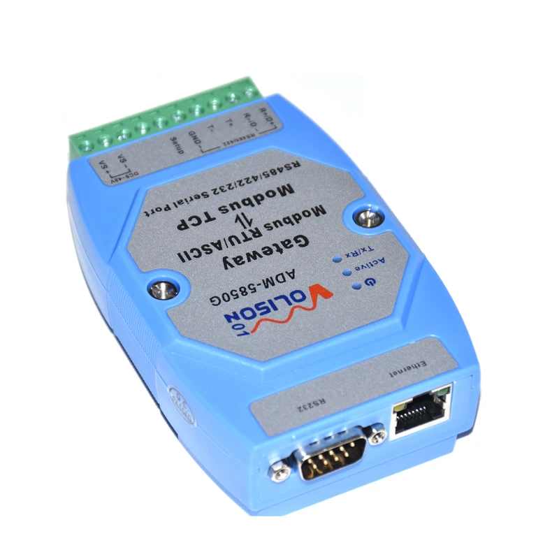 ADM 5850G Industrial Modbus gateway server, MODBUS RTU/ASCII to Modbus ...