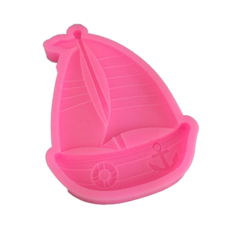 Small Sailing Boat Smooth Sailing Boat Silicone Mold Chocolate Mu Si ...