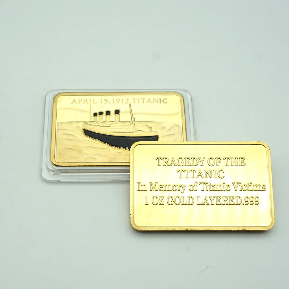 1912 Titanic Gold Bullion Coin 100 Year Anniversary Memory Of Rms ...