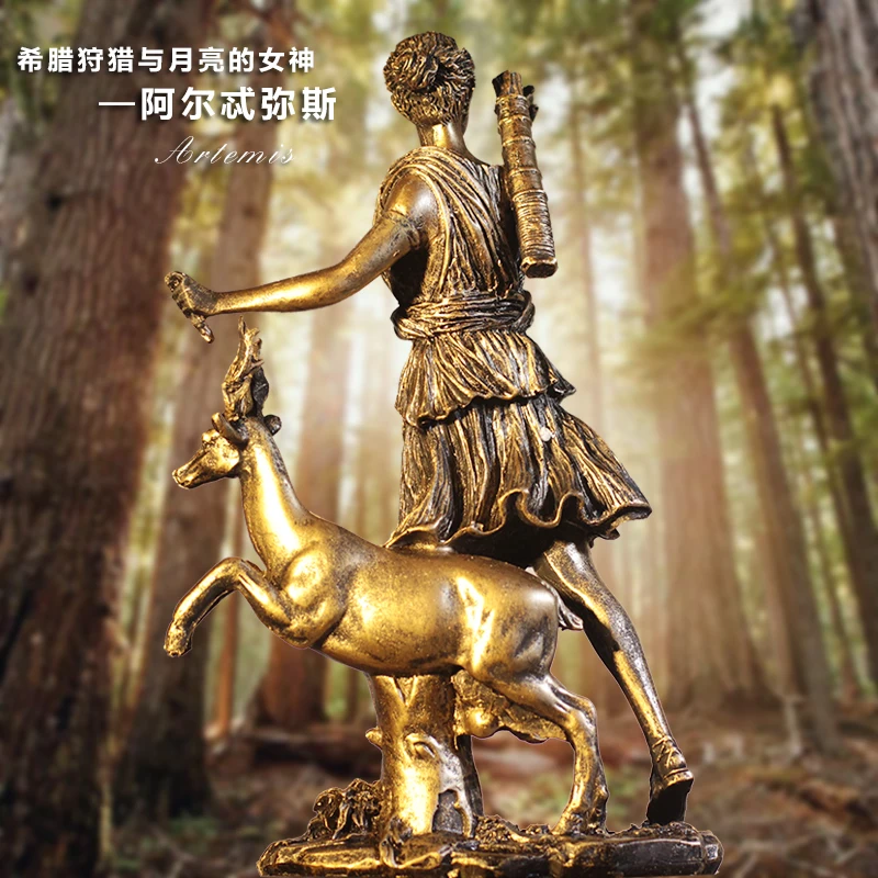 Artemis Goddess Of The Moon Statue