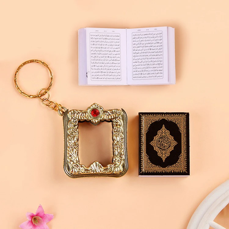 Keychain-Quran-Book-Cool-Cute-Car-Bag-Key-Ring-Mini-Fashion-Wholesale ...