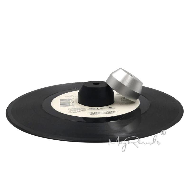 45 Rpm Adapter Durable Solid Aluminum Center Adapter For 7 Inch Ep ...