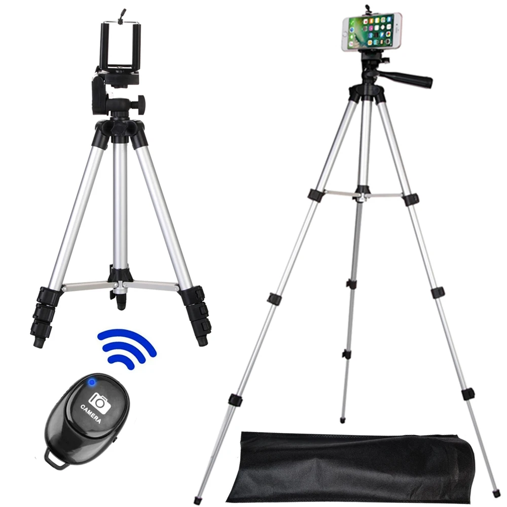 Long Tripod Remote Control Self-timer Camera Shutter Bluetooth ...