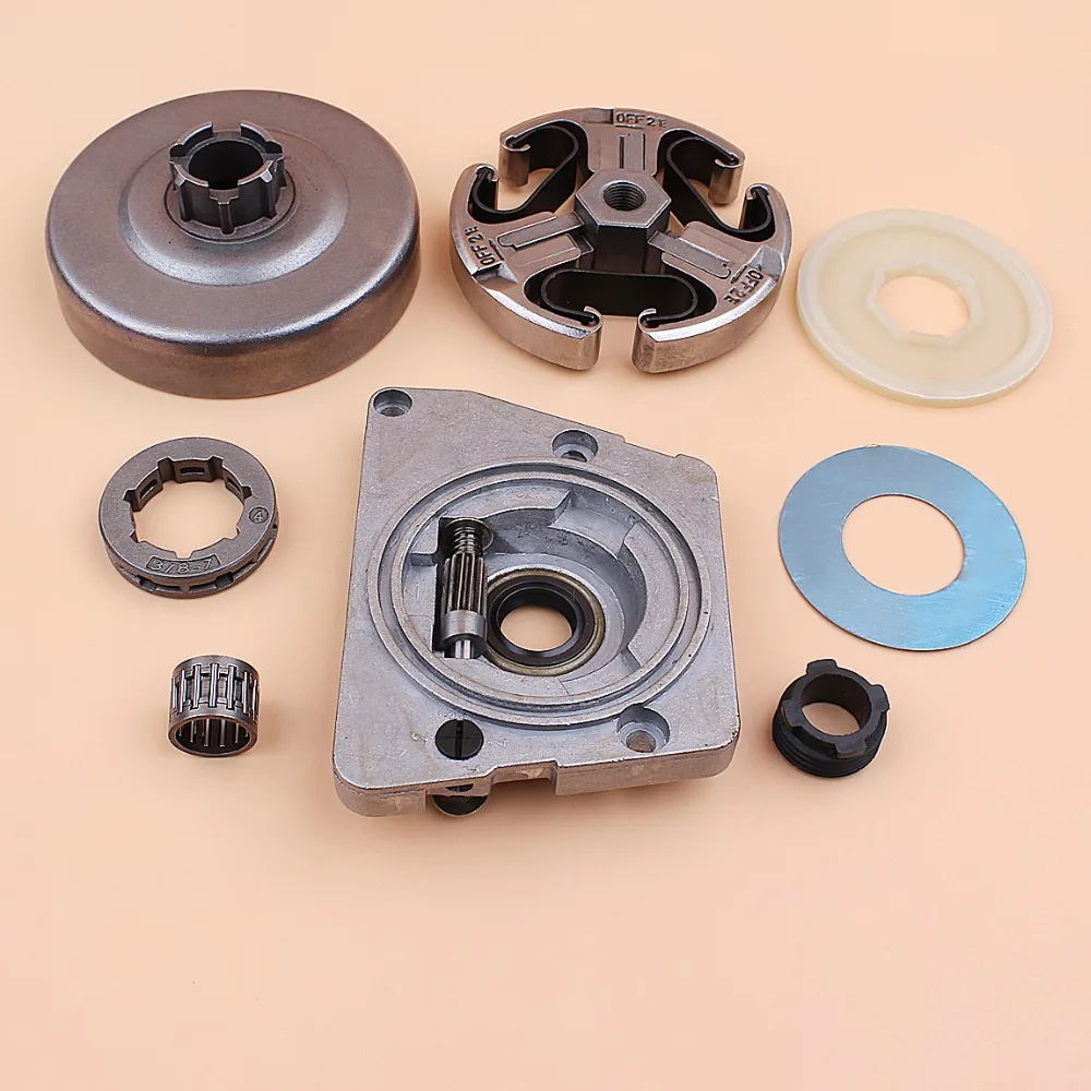 Tronçonneuse thermique,Kit d'engrenage à vis sans fin pour tronçonneuse ...