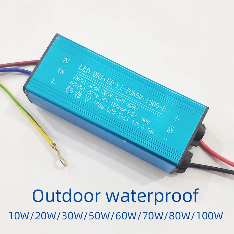 led driver power supply ballast AC85V-265V outdoor street lamp ...