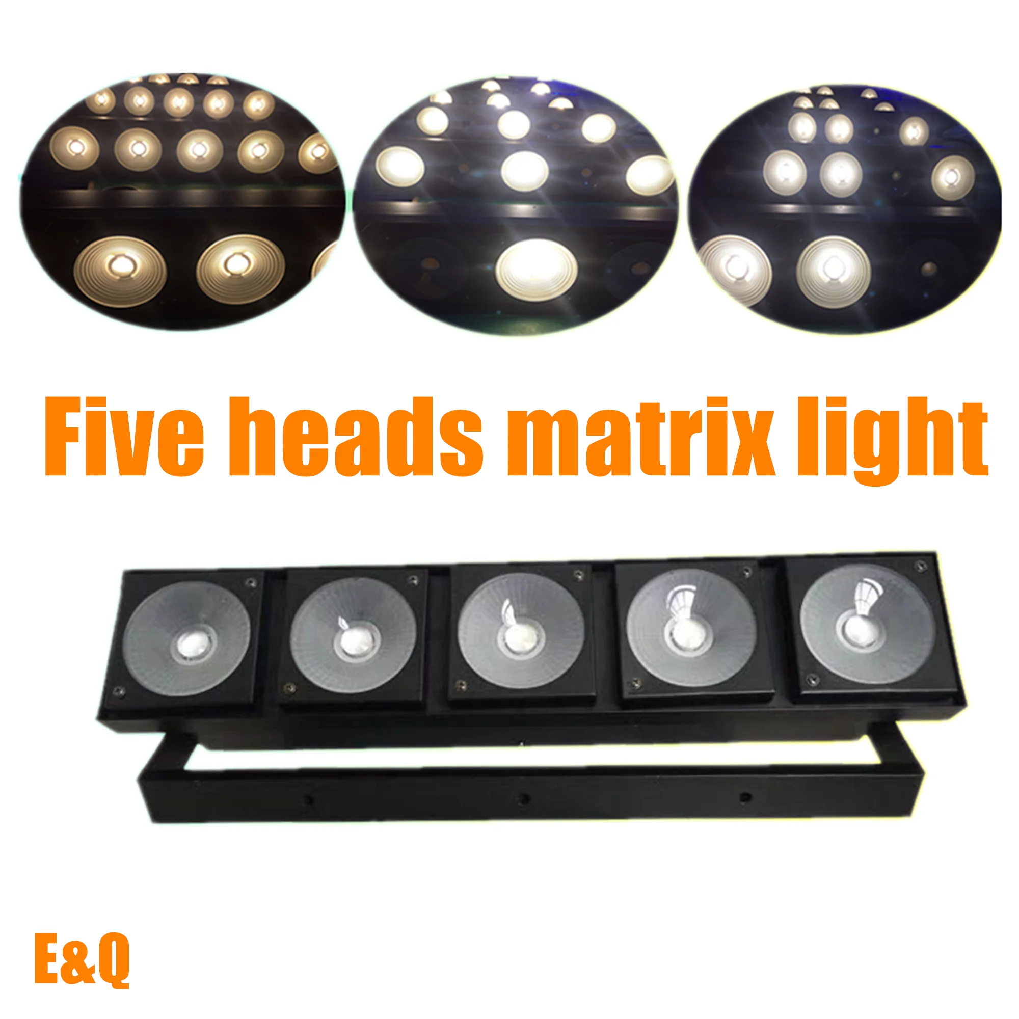 LED-five-head-matrix-lights-marquee-five-eye-dot-matrix-bar-background ...