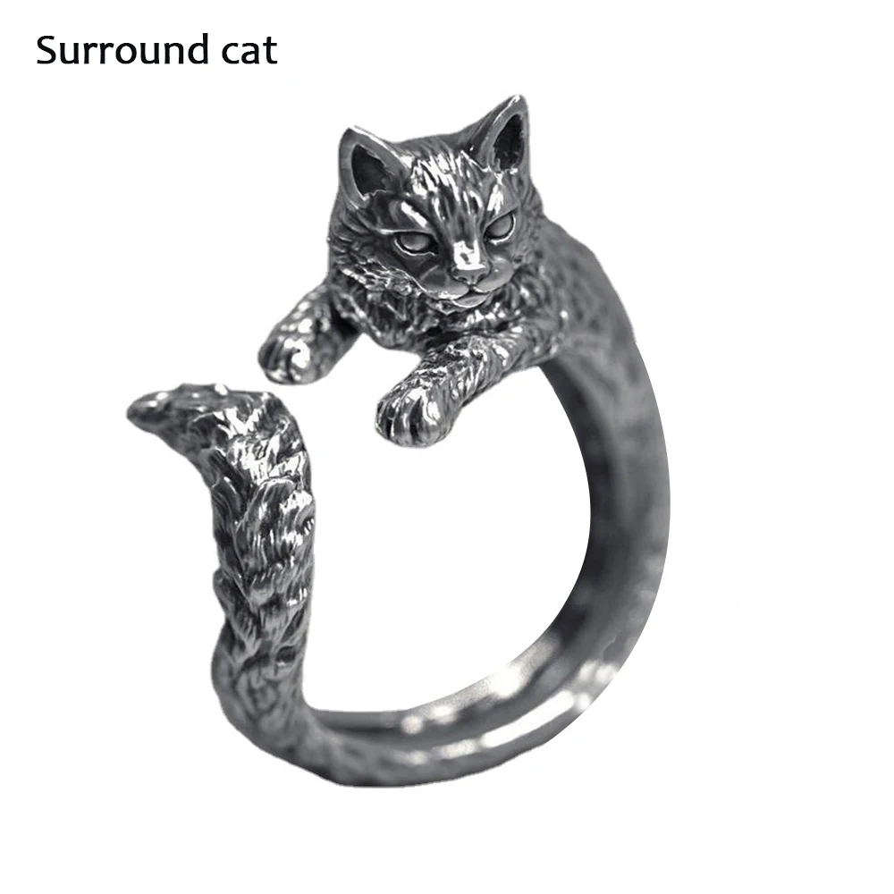 Cat rings for men women can be use as window breaker self defense ...