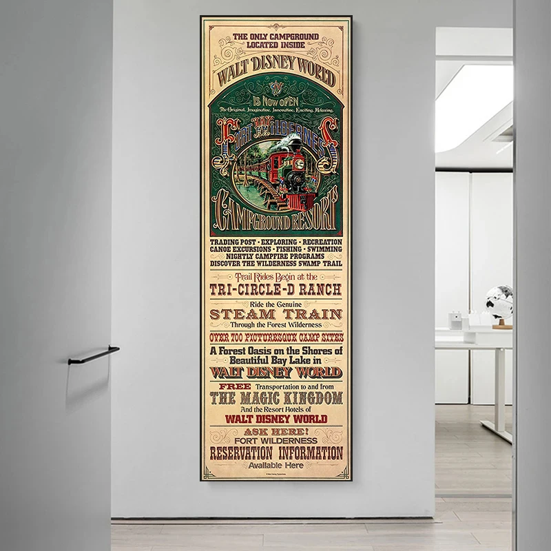 Walt Disney World Railroad Poster