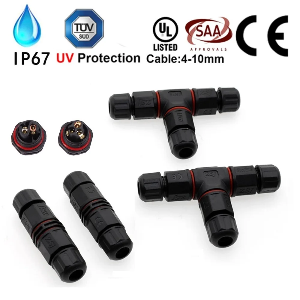 2 Pins Connector Ip67 Waterproof | 2pin Ip67 Waterproof Connector ...
