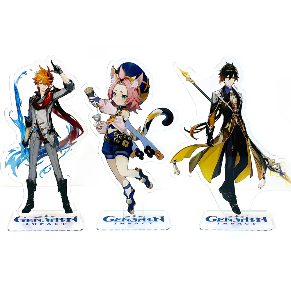 Genshin Impact Characters Tartaglia Childe Diona Zhongli Gm Acrylic ...
