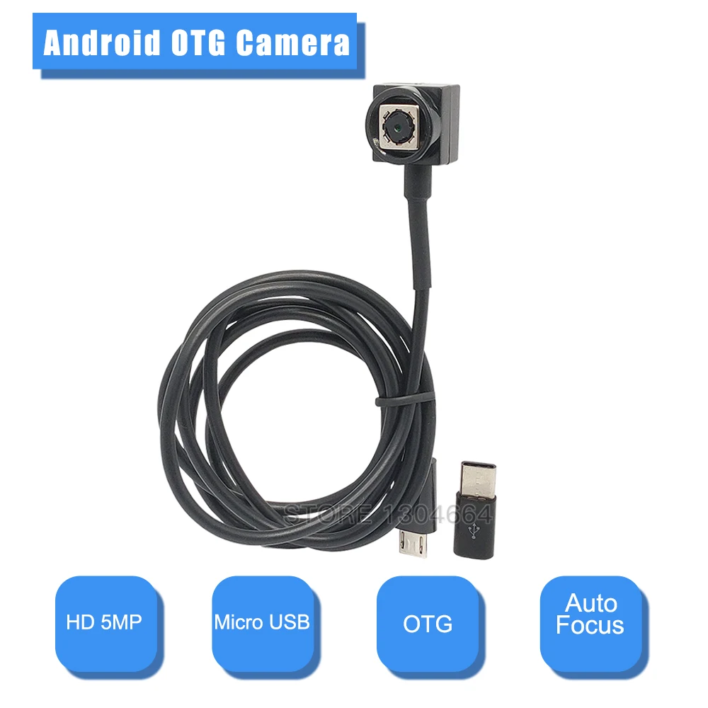 Hd-5MP-Otg-Mini-Camera-Autofocus-Micro-Usb-Module-Camcorder-500W-Af ...