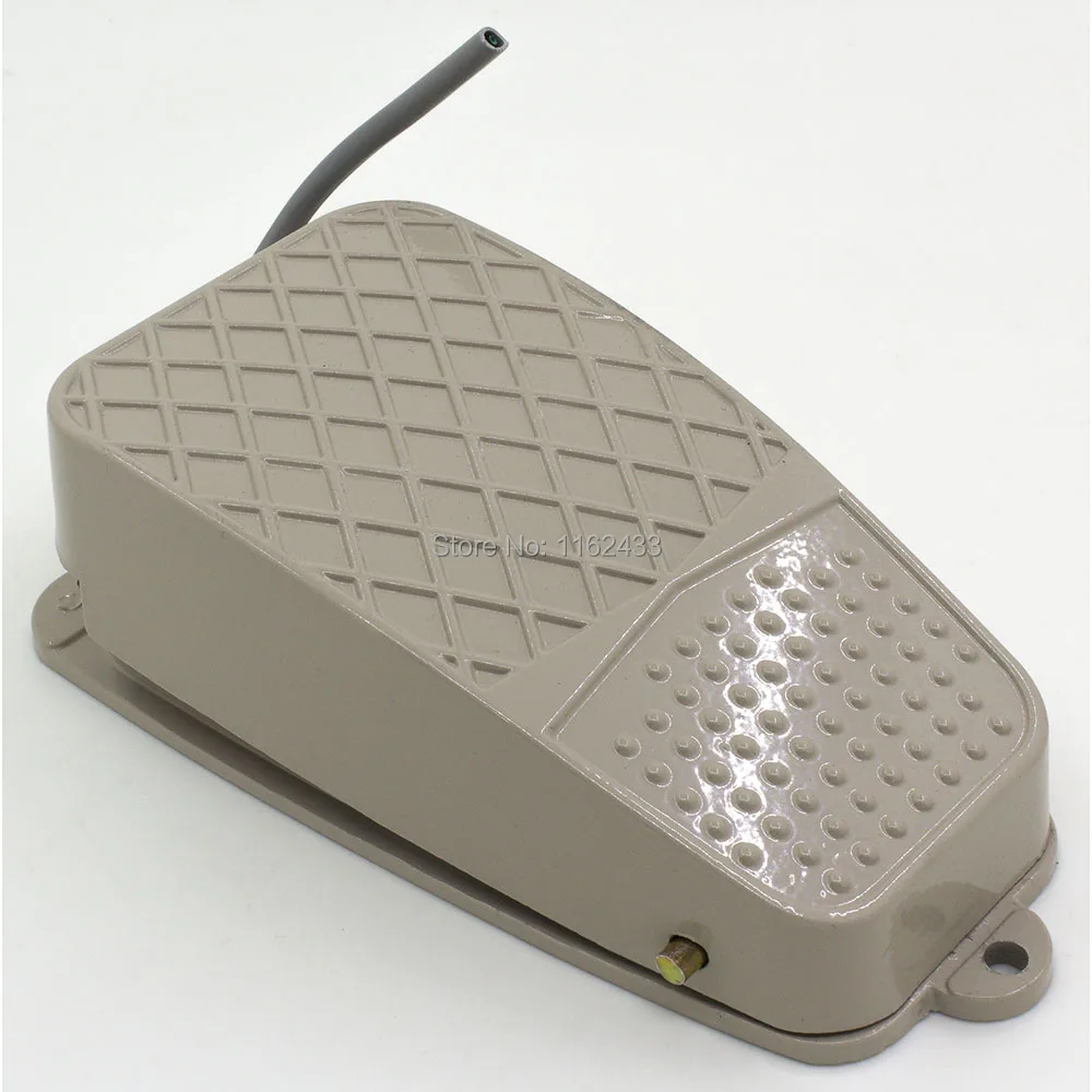Tfs-3 Aluminium Case 0.1m Cable Gray Foot Switch Silver Contact Treadle ...