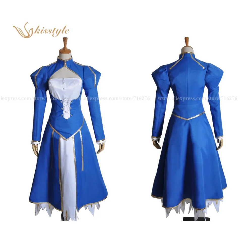 Kisstyle-Fashion-Fate-Zero-Stay-Night-Saber-Uniform-Cosplay-Costume ...
