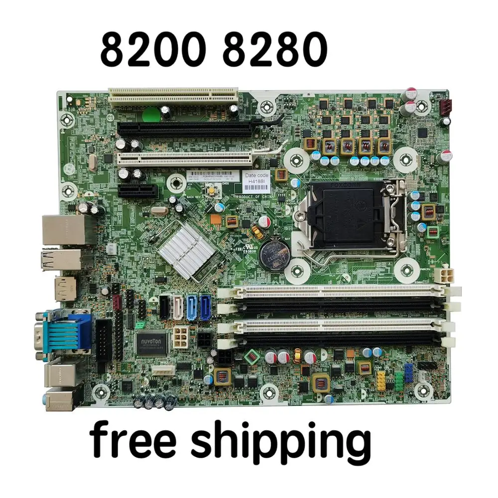 611834-001 For HP 8200 8280 SFF Motherboard 611793-002 Mainboard 100 ...