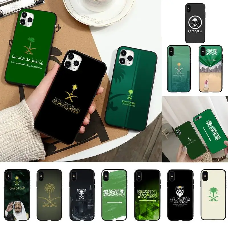 Kingdom-Of-Saudi-Arabia-Flag-Phone-Case-for-iPhone-11-12-13-mini-pro-XS ...
