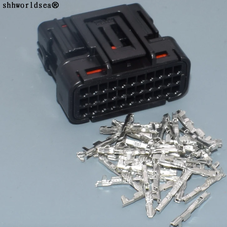 Shhworldsea-1SET-33pin-hembra-de-0-6mm-de-la-motocicleta-Conector ...
