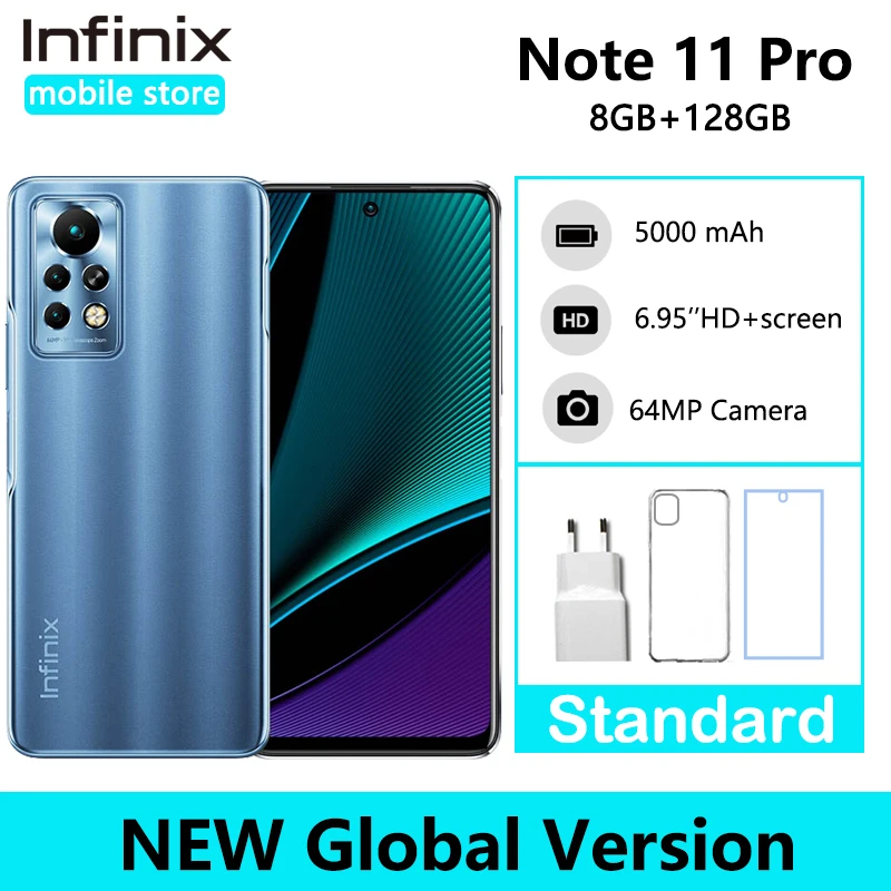 Infinix Note 11 Pro Smartphone 8gb 128gb Helio G96 Main Camera 64mp ...