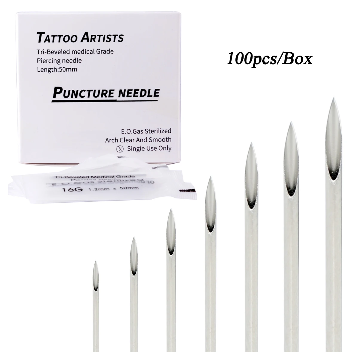 Lip Piercing Needle Size