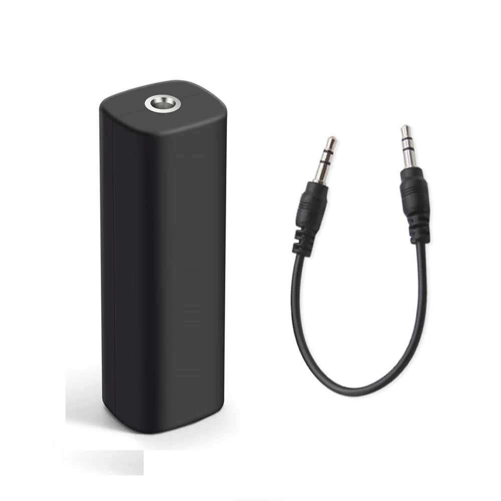 Mini Car Audio Anti interference Device Home Stereo Clear Sound Aux ABS ...