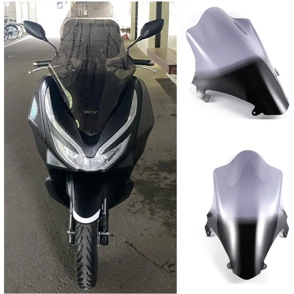 Modified-Motorcycle-scooter-PCX-Windshield-WindScreen-windscreen-Wind ...