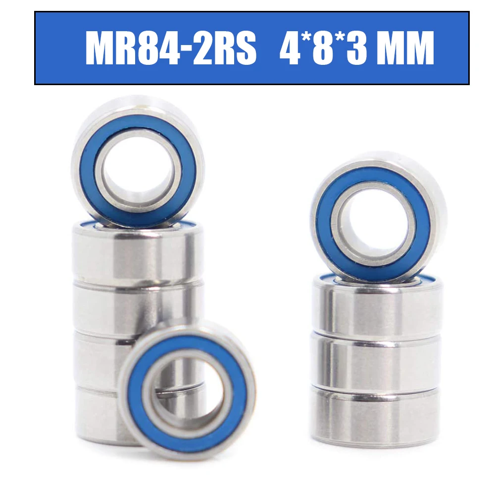 MR84RS-Bearing-ABEC-3-10PCS-4-8-3-mm-Miniature-MR84-2RS-Ball-Bearings ...