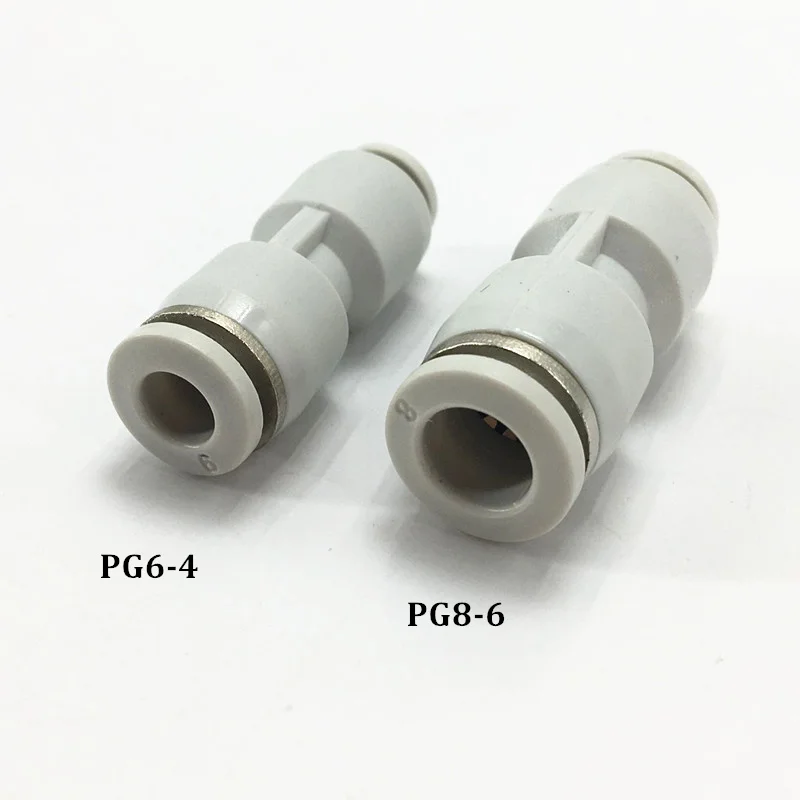 Pg6-4 Pg8-6 Pg10-8 Pg12-10 Pg8-4 Pg10-6 Pg12-8 Pg16-12 Pneumatic Straight Through Variable ...