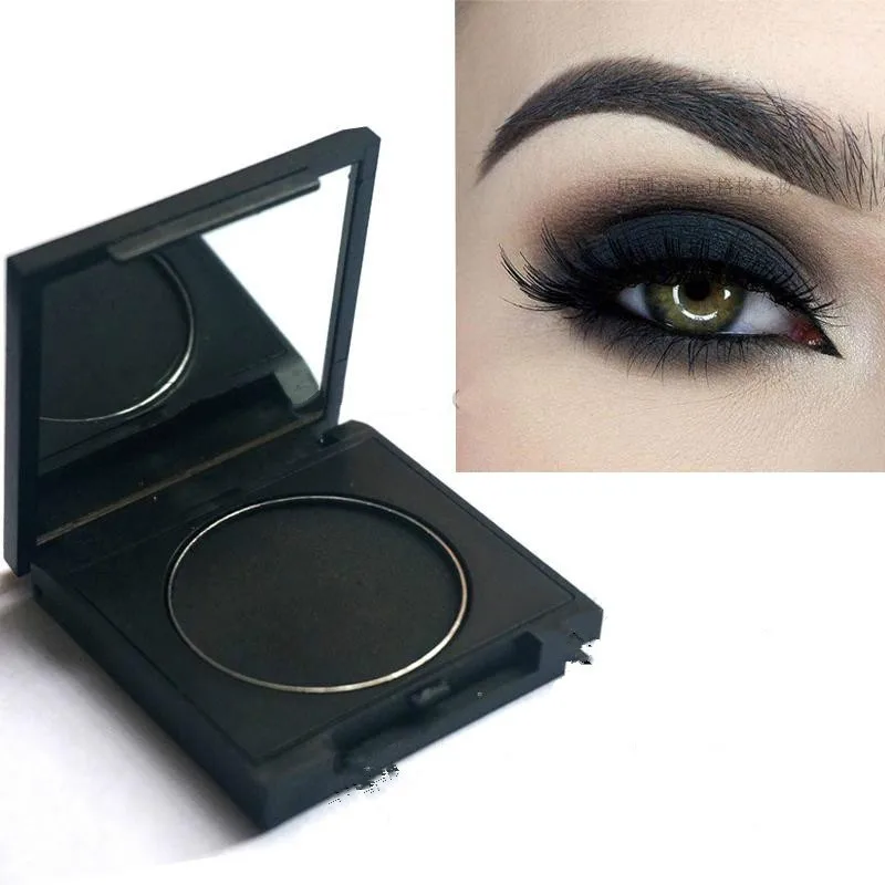 New Matte Black Eye Shadow Easy To Wear Makeup Eye Shadow Cosplay Stage ...