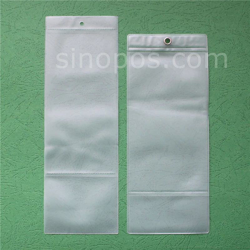 Two-Pocket-Tag-Holder-Vinyl-Pouch-hanging-envelope-PVC-sign-sleeve ...