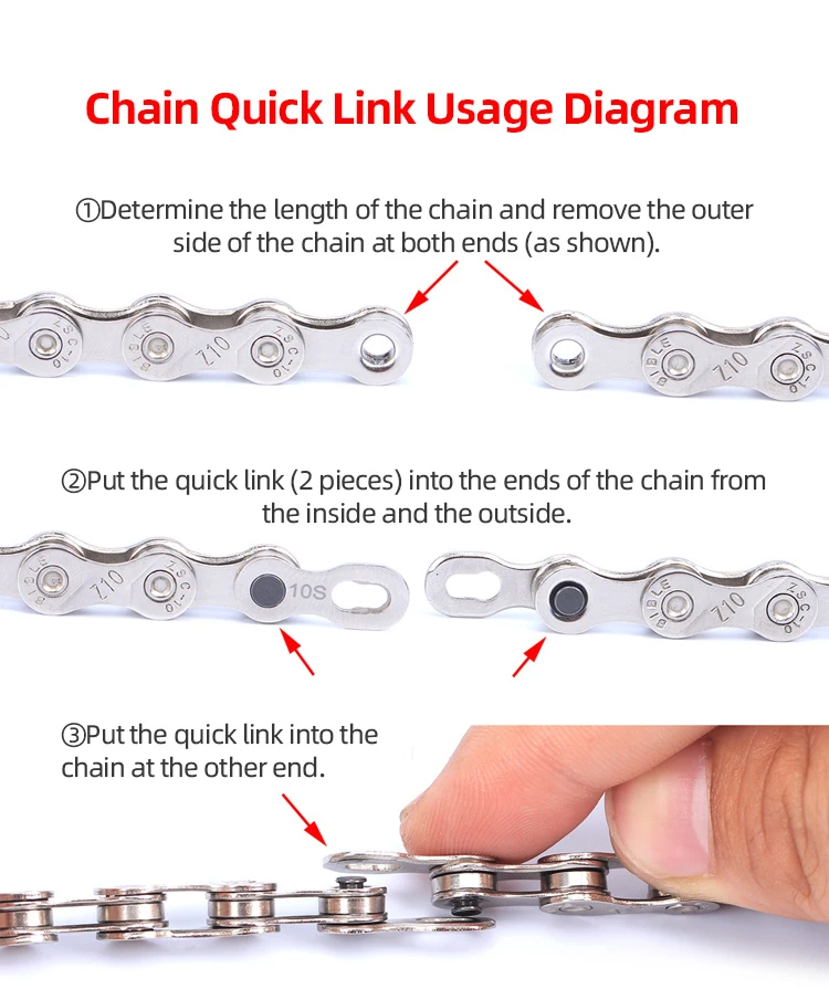 OUTILLAGE CYCLE,Plier Set D--Outil à maillons rapides pour chaîne de ...