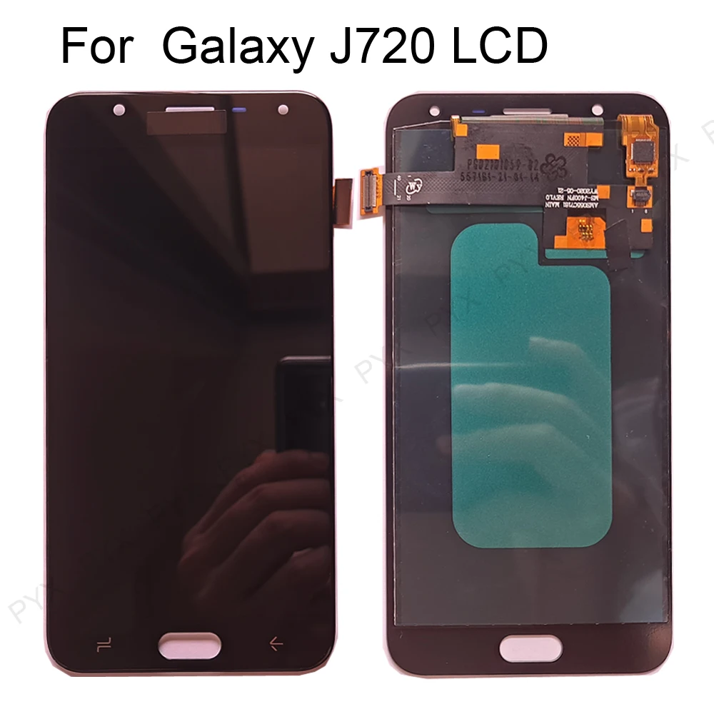 5.5 ''LCD para SAMSUNG Galaxy J7 Duo 2018 J720 J720F OLED Display LCD ...