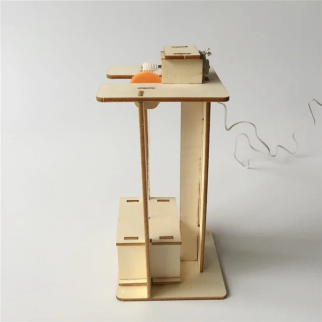 DIY Remote Control Electric Lift Elevator Science Experiment Kits - Mon ...