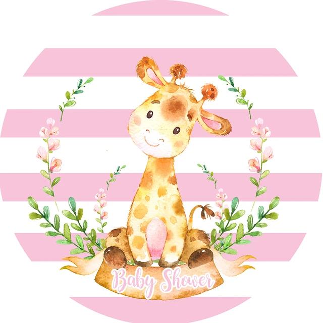 Giraffe Baby Shower Clip Art